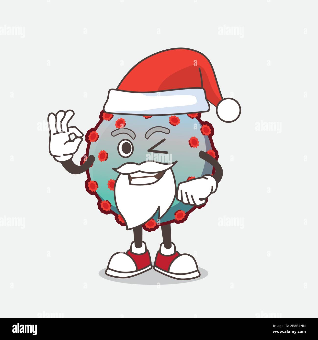 Corona Virus Mascot Character Vector Illustration Stock Vector Image ...