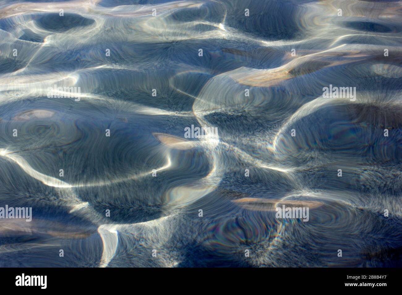 swimming pool wave pattern background Stock Photo - Alamy