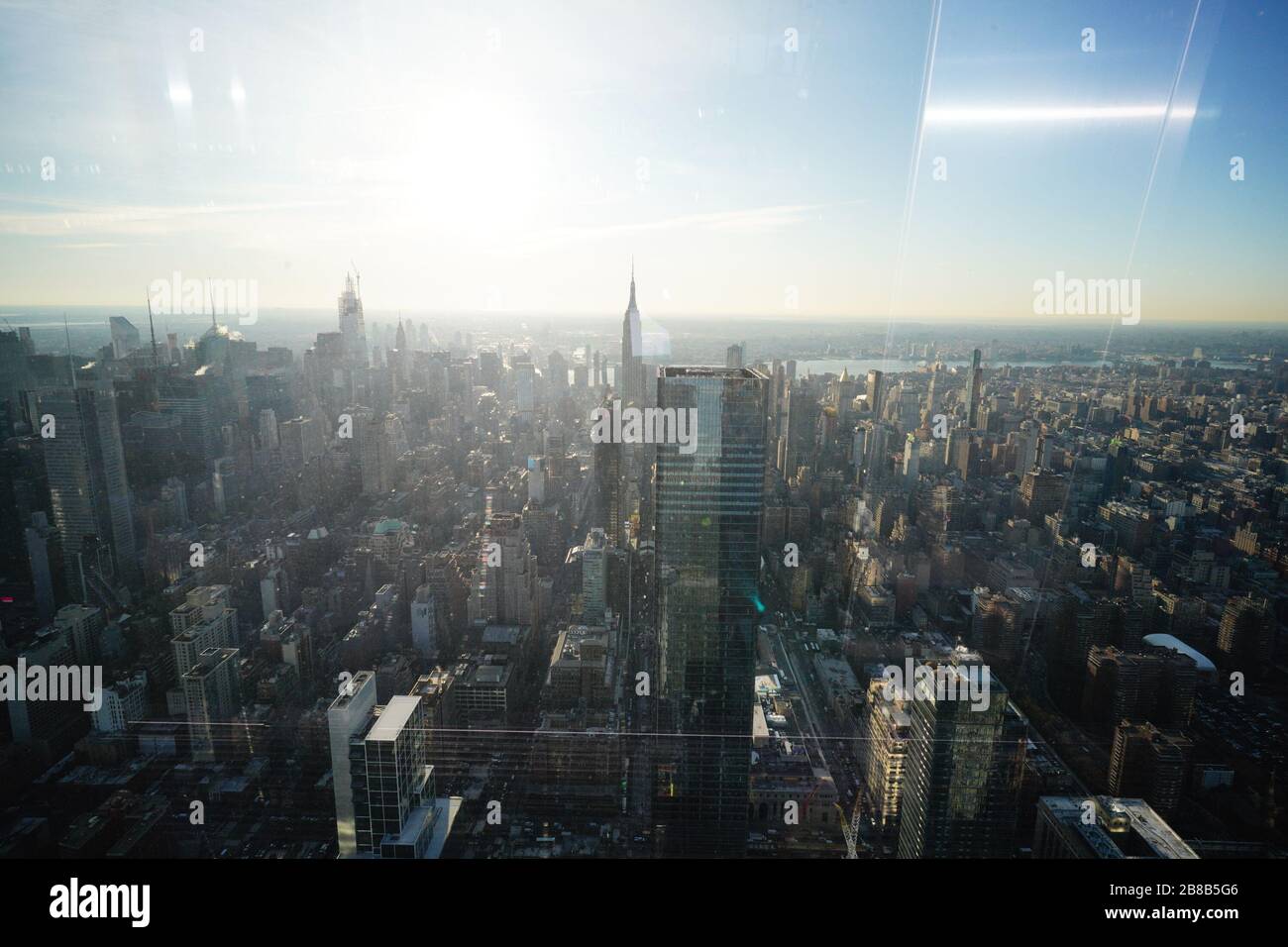 The view from the Edge, the new observation deck on the 100th floor of ...