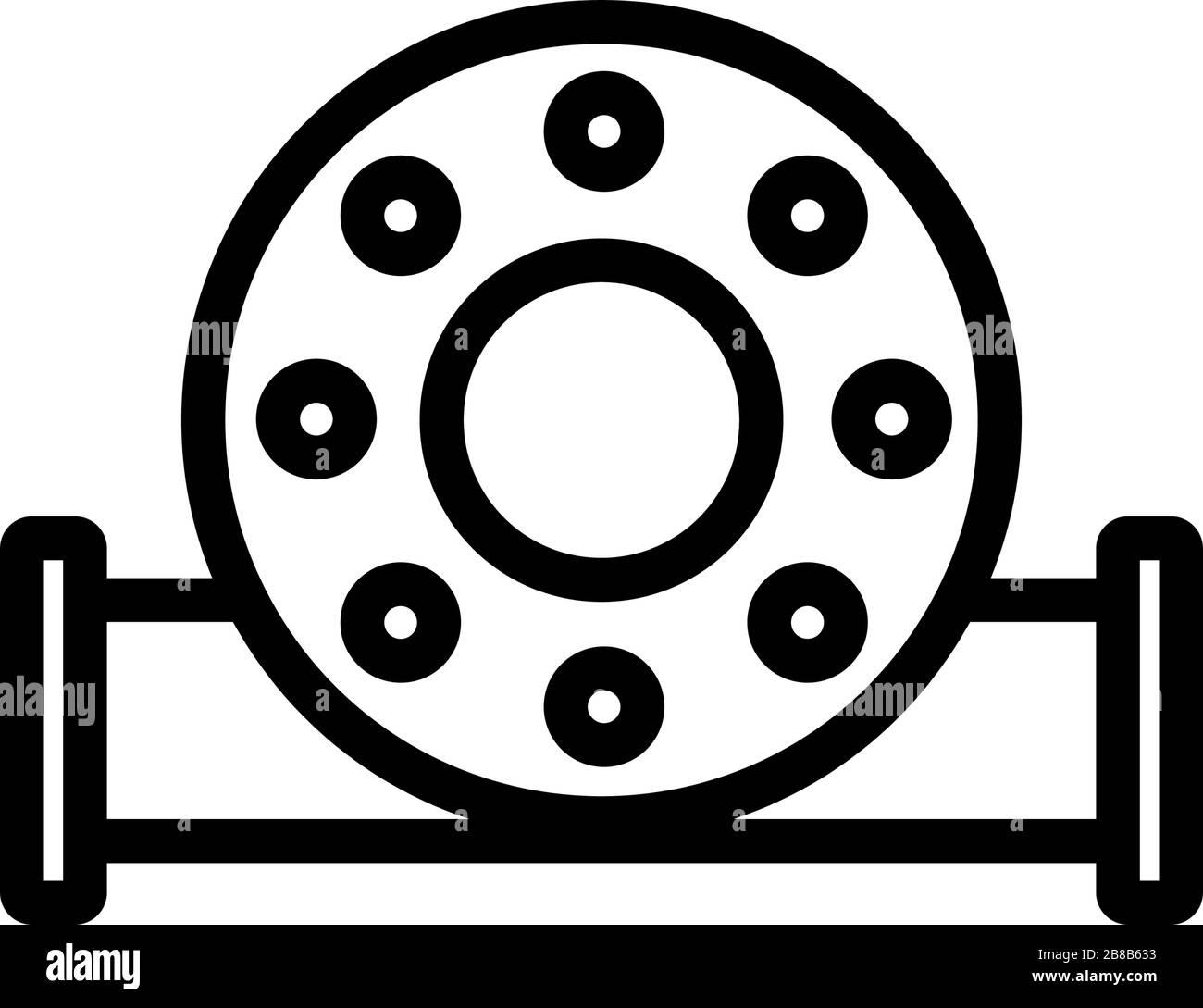 water pump icon vector outline illustration Stock Vector Image & Art ...