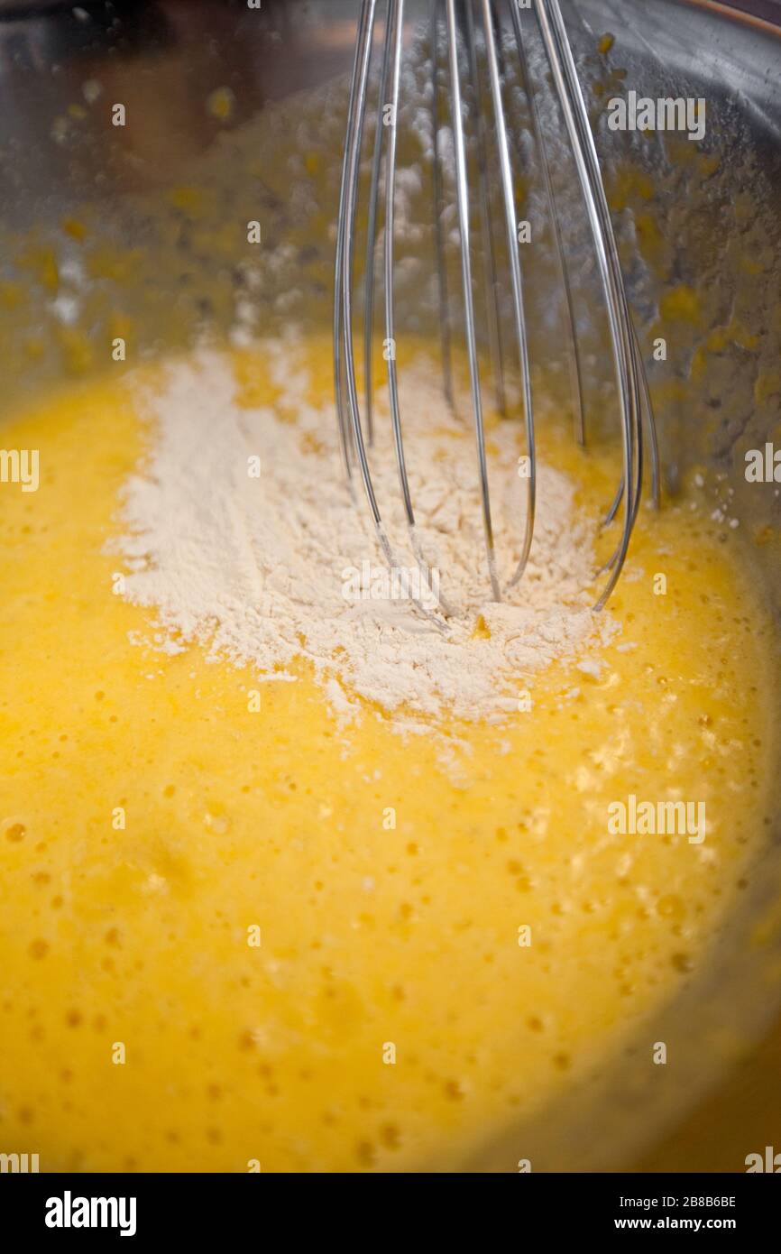 Whipping cream whisk close up hi-res stock photography and images - Alamy