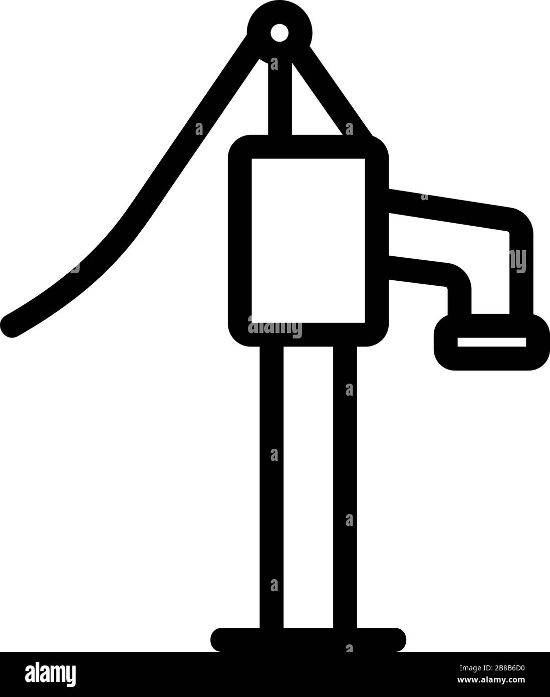 water pump icon vector outline illustration Stock Vector Image & Art ...