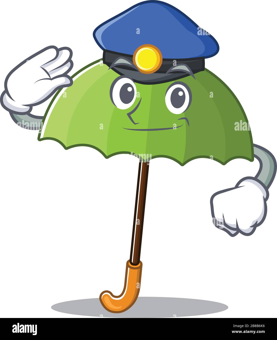 Friendly police officer Stock Vector Images - Alamy