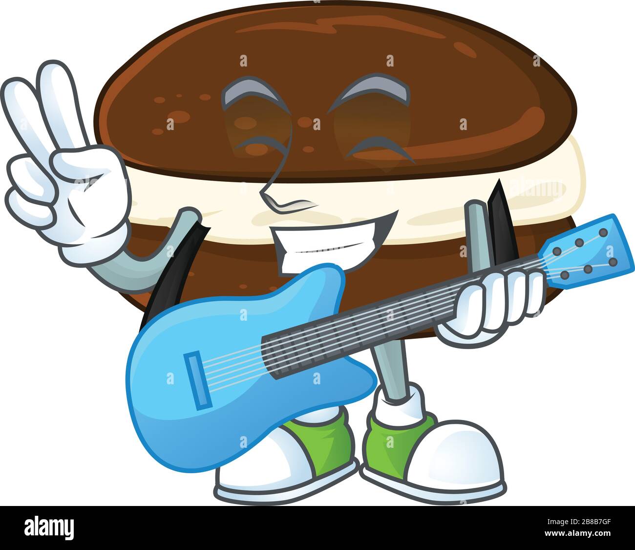 Band the pies Stock Vector Images - Alamy