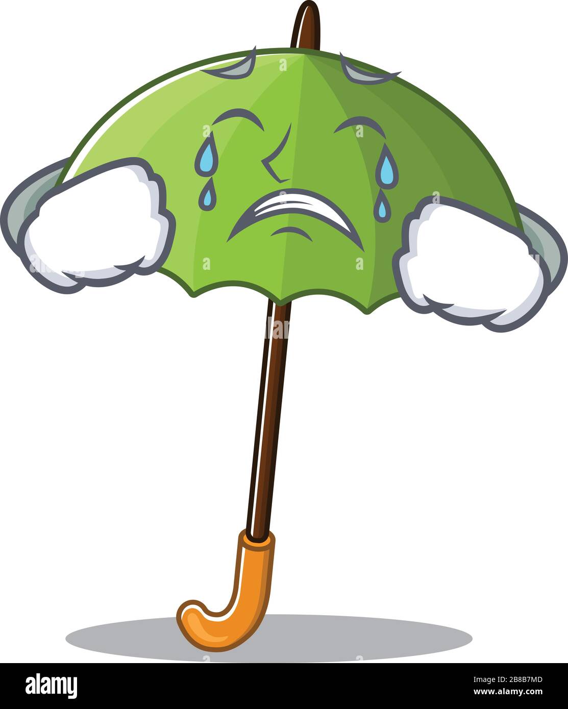 Crying with umbrella Cut Out Stock Images & Pictures - Alamy