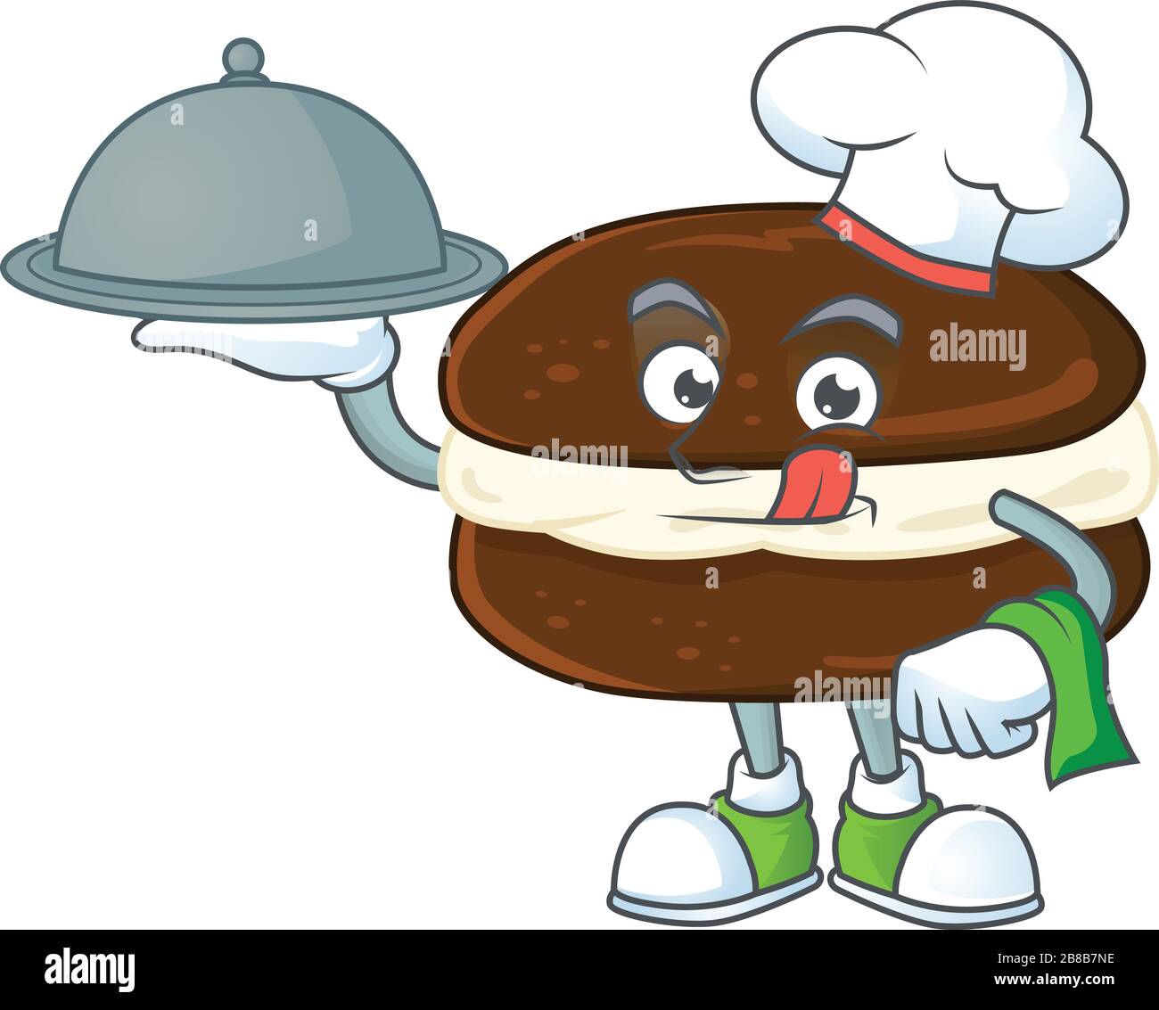Gourmet whoopie pies Stock Vector Images - Alamy