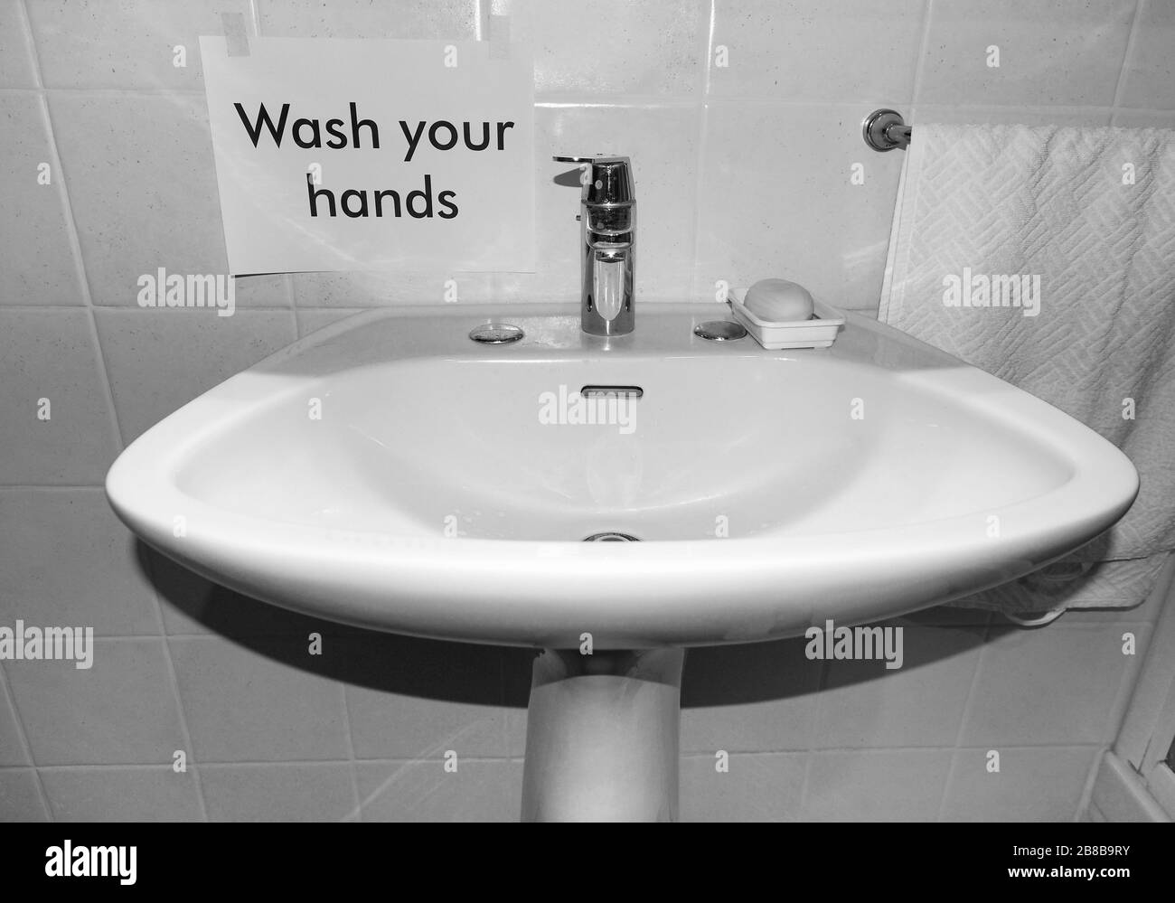 Nhs sign Black and White Stock Photos & Images - Alamy