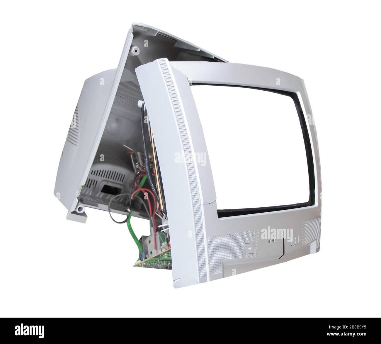 Old tv set screen static hi-res stock photography and images - Alamy