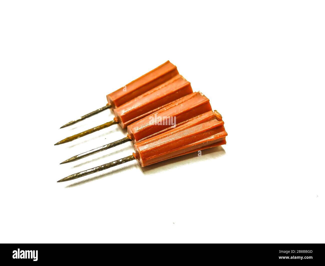 A picture of paper pins Stock Photo - Alamy
