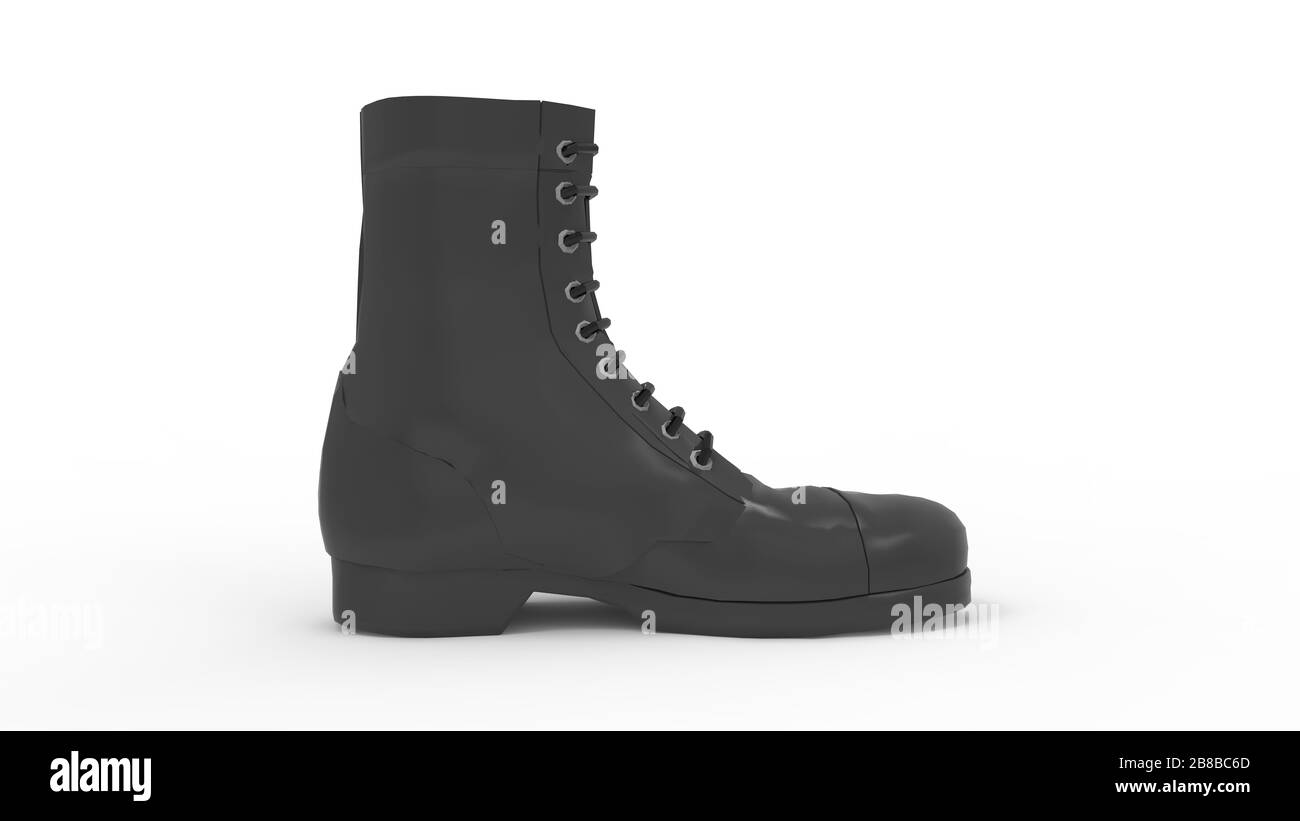 Empty boots Black and White Stock Photos & Images - Alamy