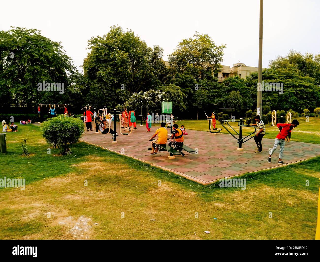A picture of open gym Stock Photo - Alamy