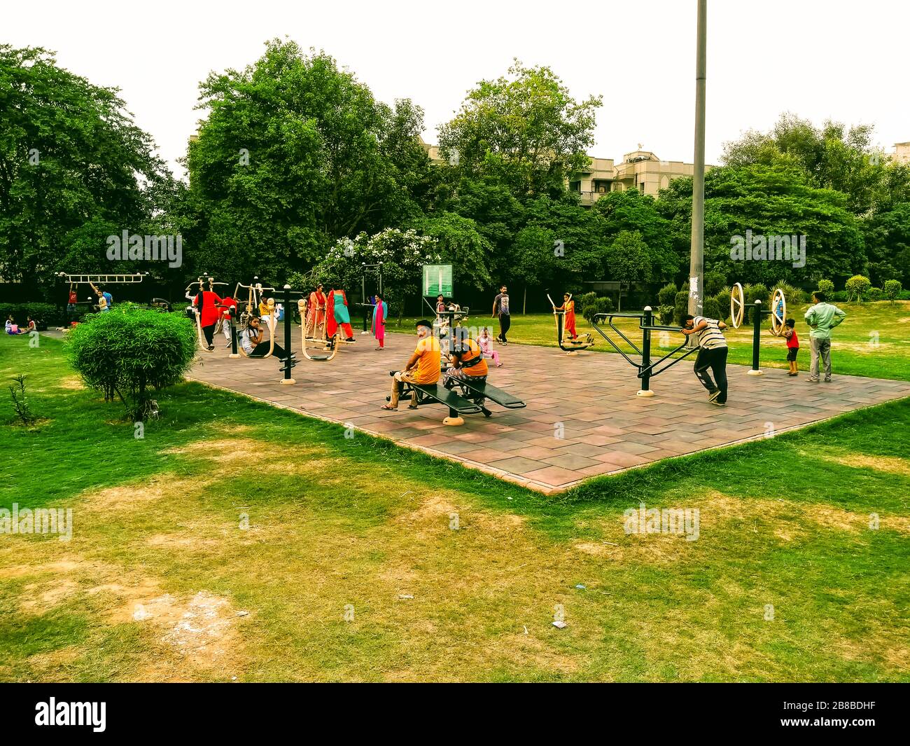 A picture of open gym Stock Photo - Alamy