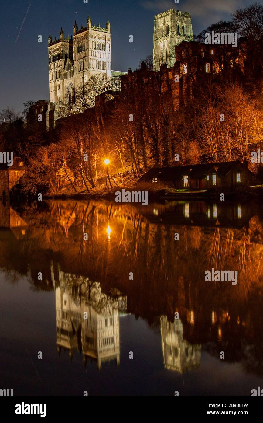 Durham cathedral at night hi-res stock photography and images - Alamy