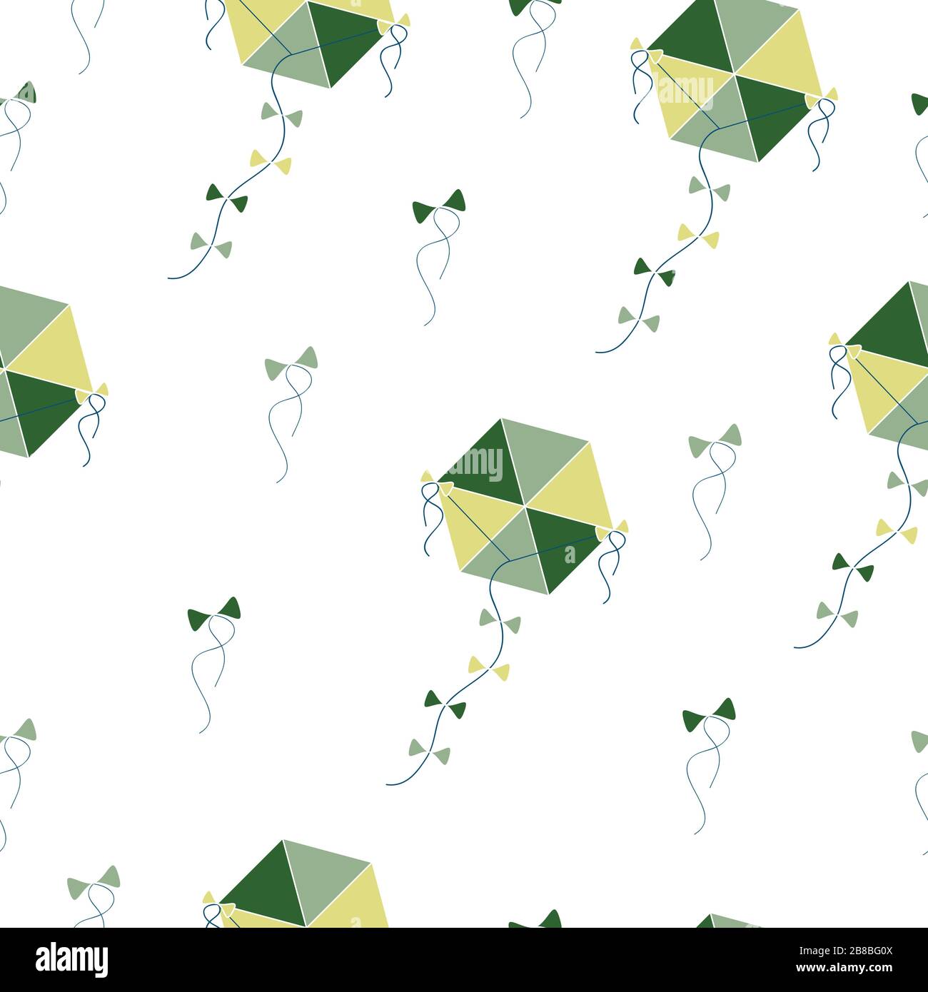 Seamless pattern with kites hi-res stock photography and images - Alamy