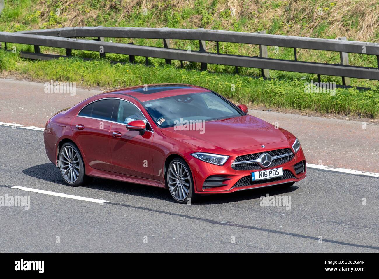 Mercedes benz cls 400 d 4matic amg line premium plus hi-res stock ...