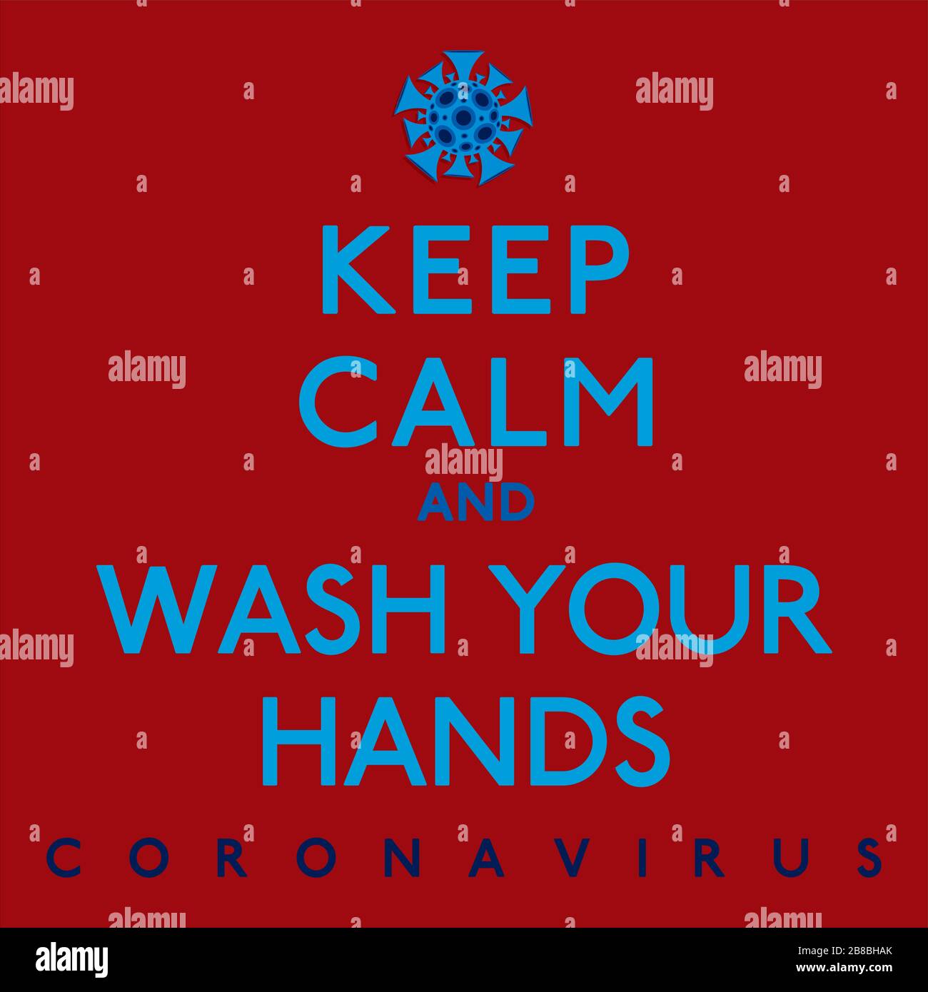 Deadly viral disease prevention poster Stock Vector Images - Alamy