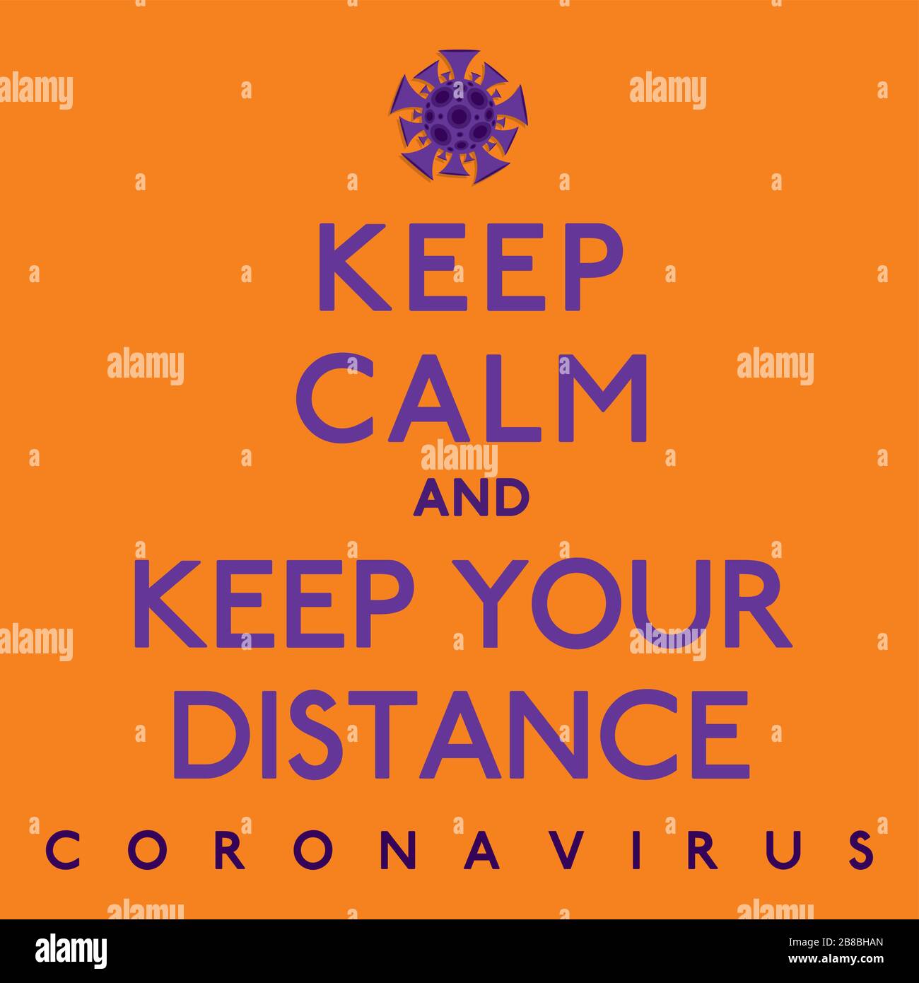 Deadly viral disease prevention poster Stock Vector Images - Alamy