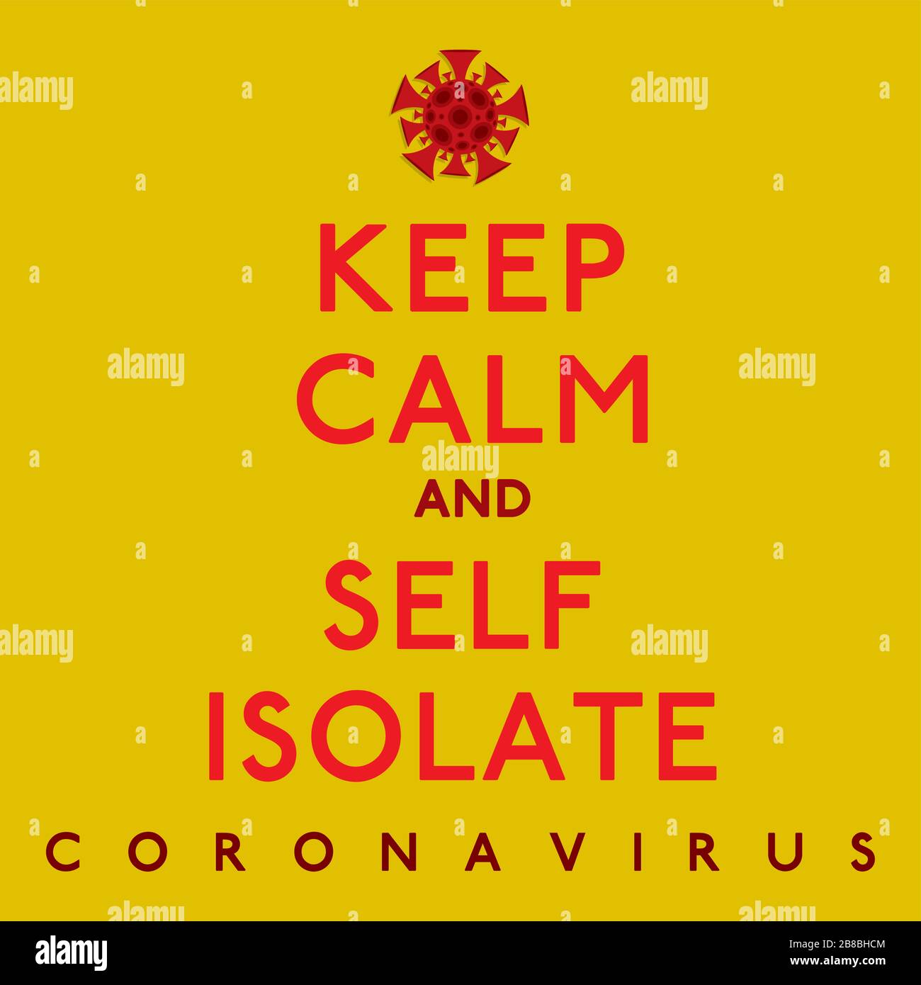 Deadly viral disease prevention poster Stock Vector Images - Alamy