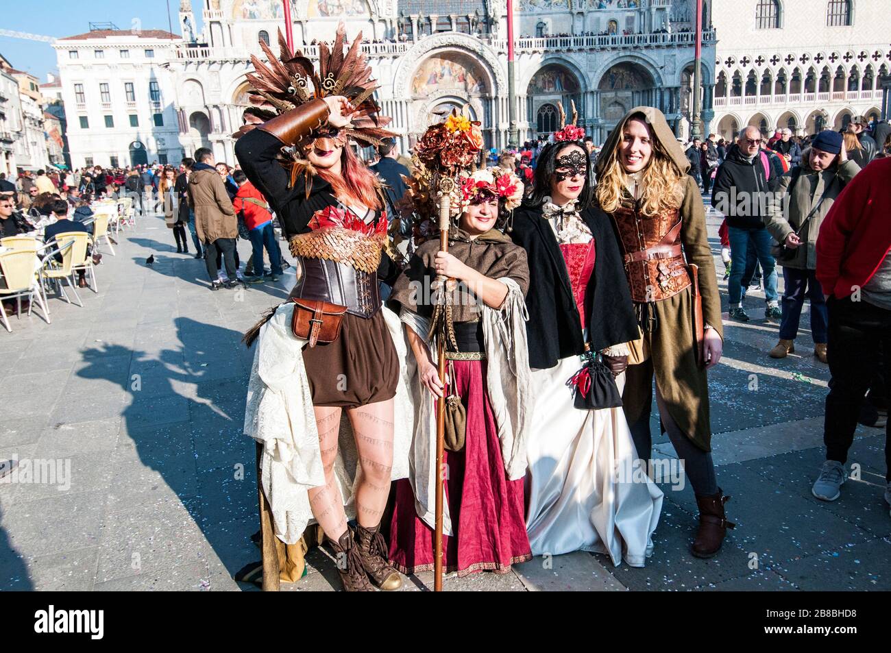 Carnival masks at a traditional festival in Venice Stock Photo - Alamy