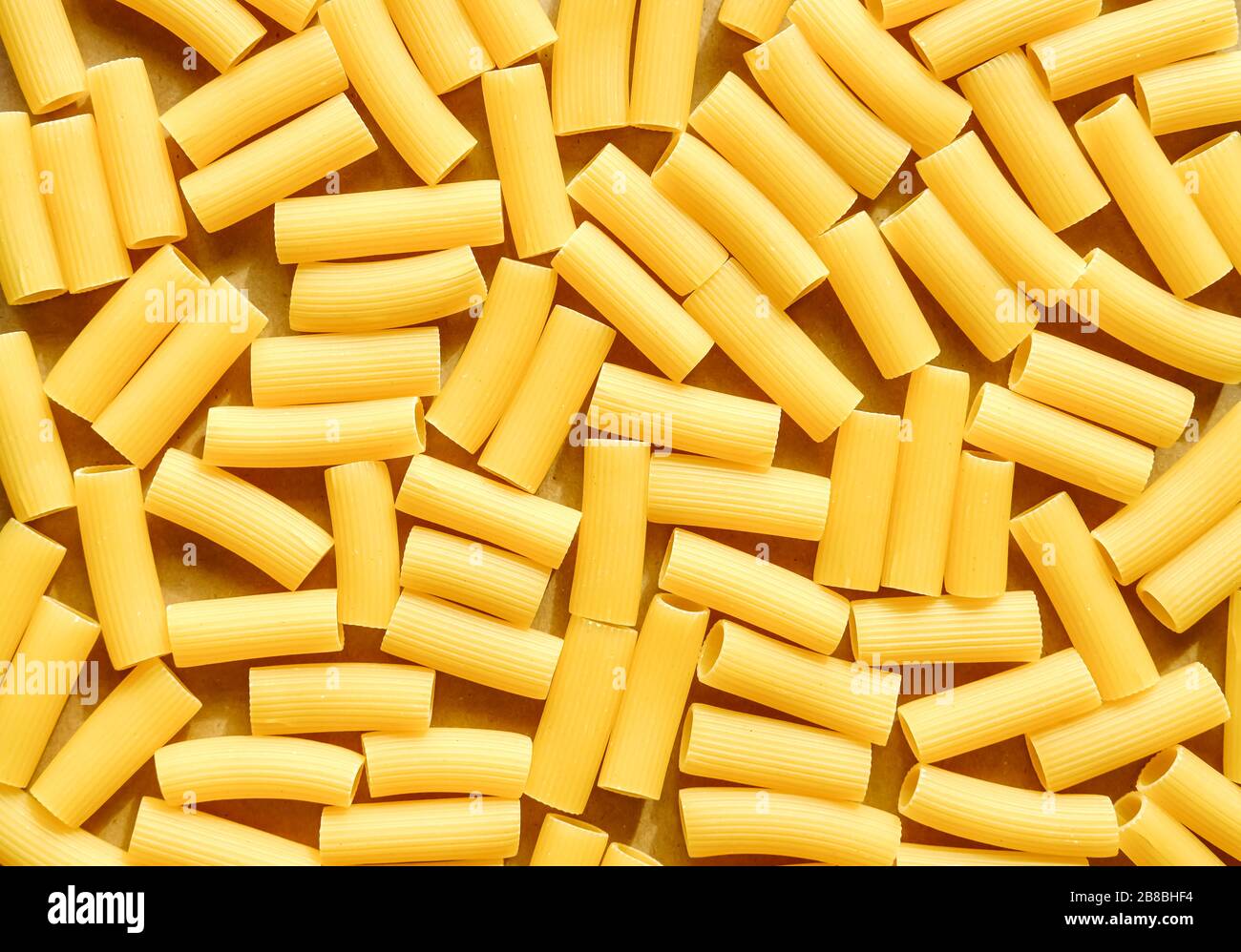 Rigatoni pasta pattern Stock Photo - Alamy