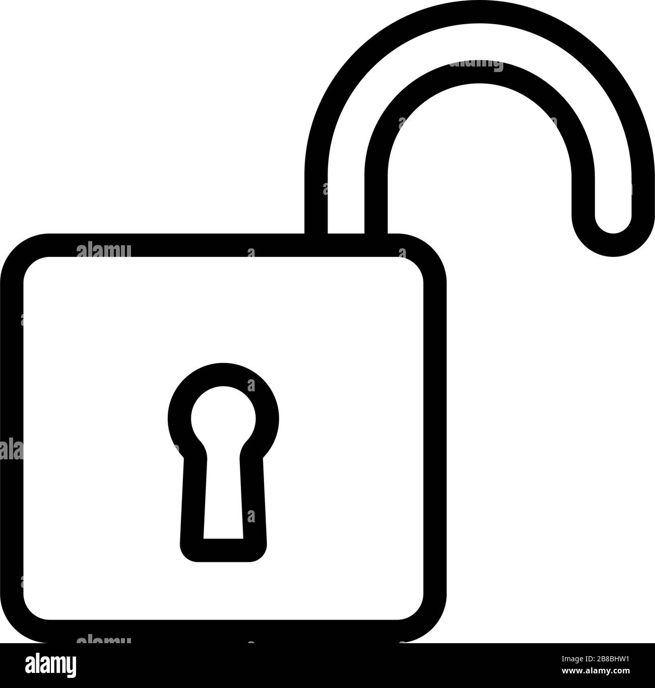 secret code icon vector outline illustration Stock Vector Image & Art ...