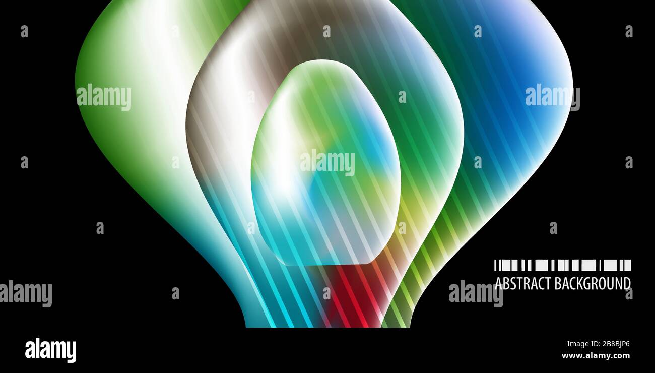 Abstract colorful background template with blended multiple geometric ...