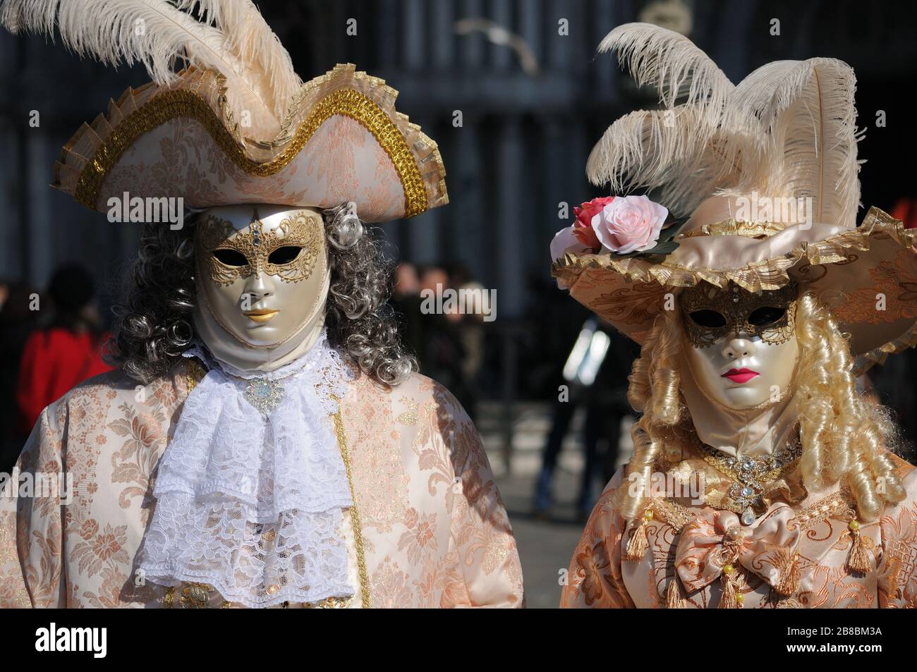 Carnival masks at a traditional festival in Venice Stock Photo - Alamy