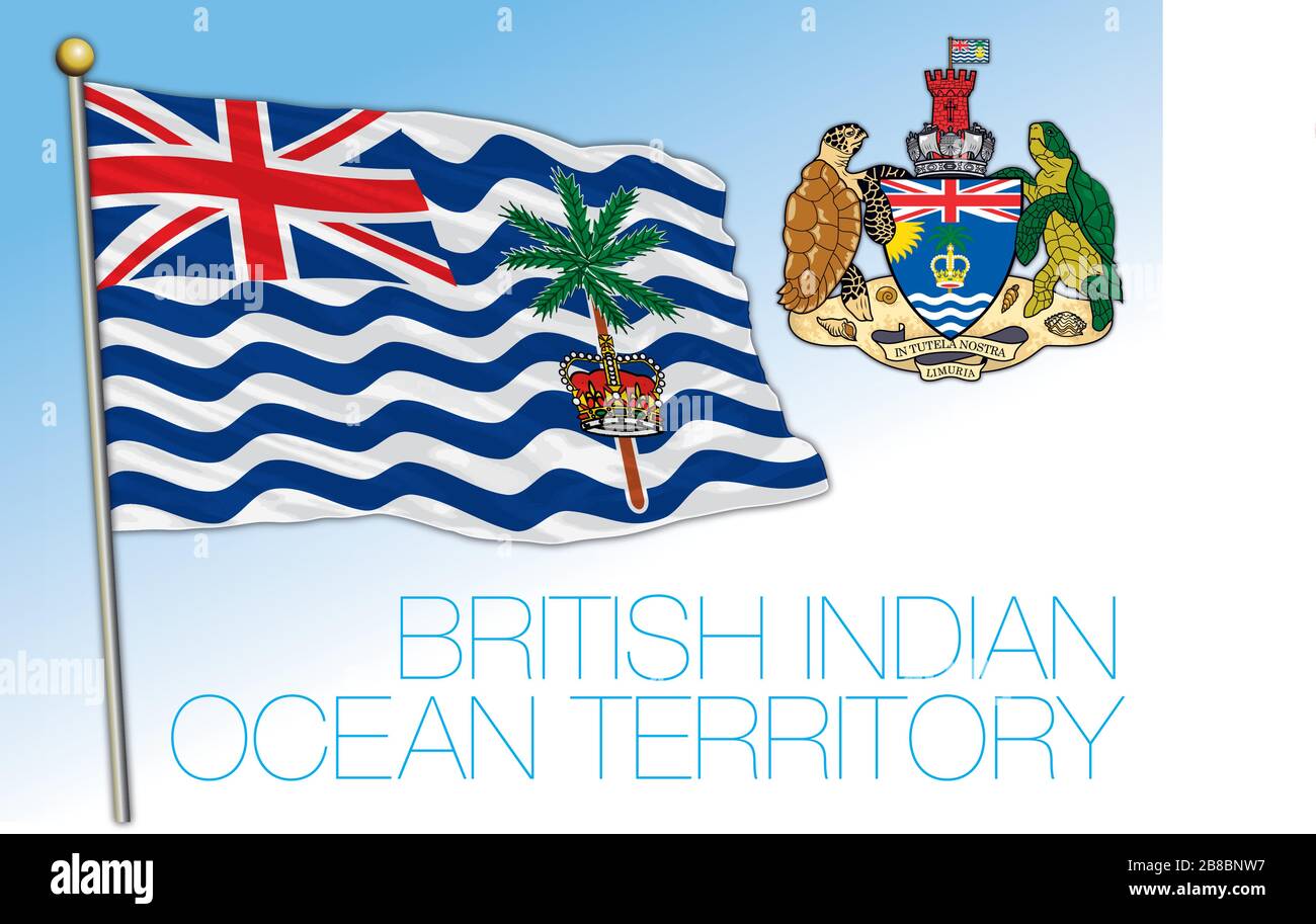 British indian ocean flag hi-res stock photography and images - Alamy