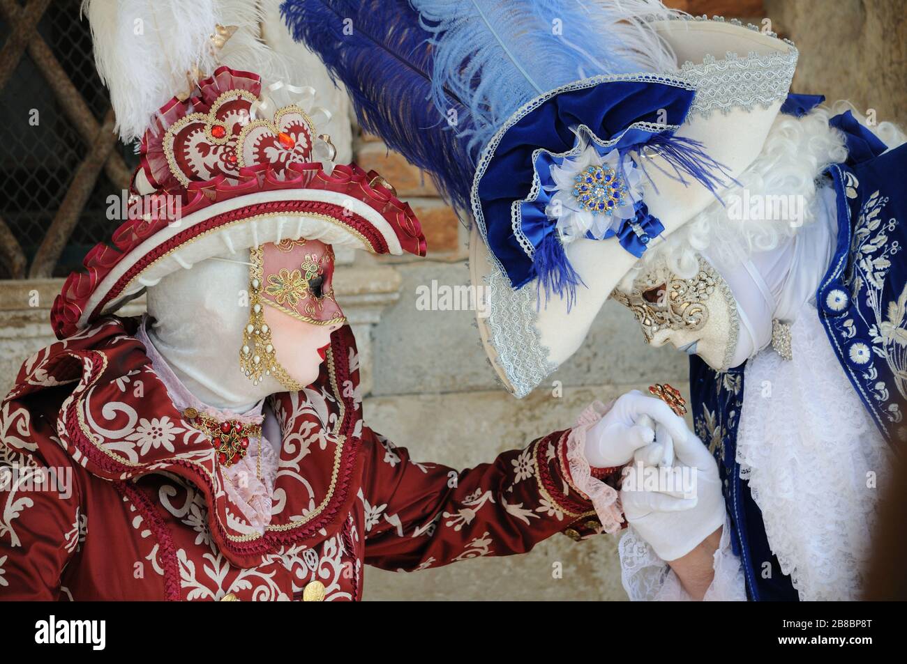 Carnival masks at a traditional festival in Venice Stock Photo - Alamy
