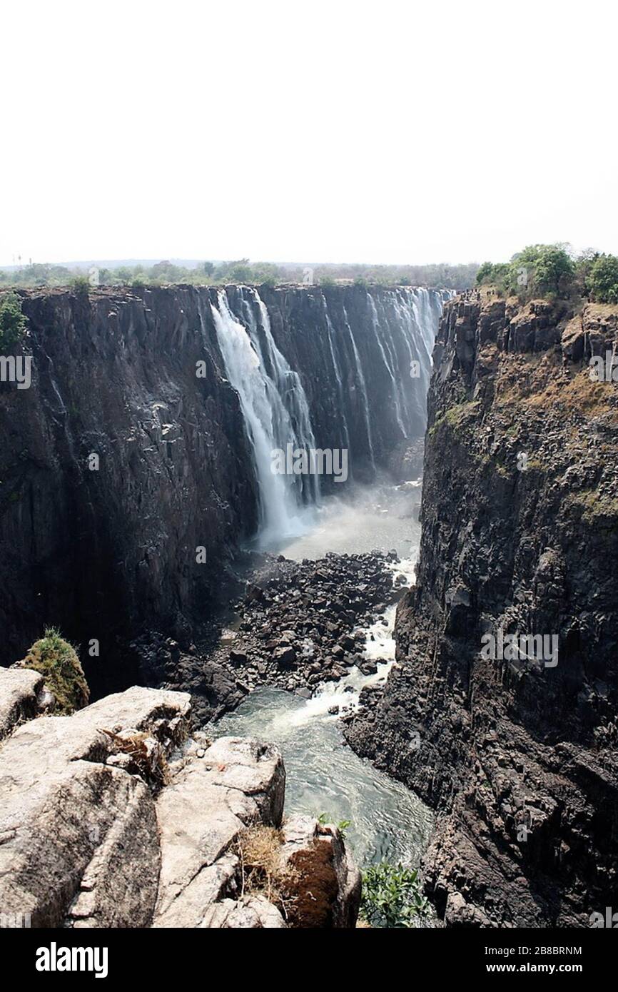 zimbabwe victoria Falls chute Victoria Photo Laurent Lairys / DPPI ...