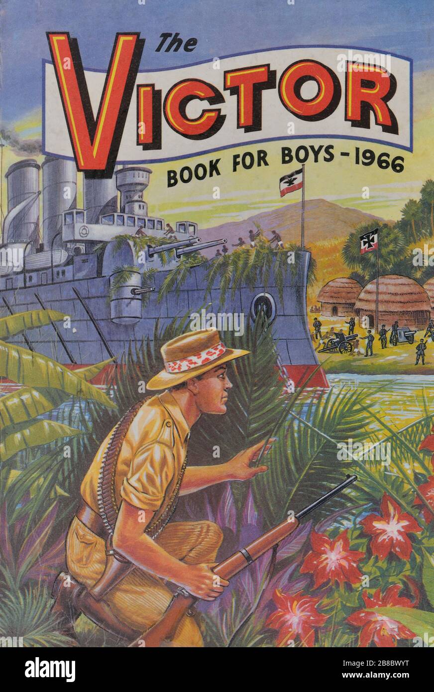 The Victor book annual for Boys. 1966 Stock Photo - Alamy
