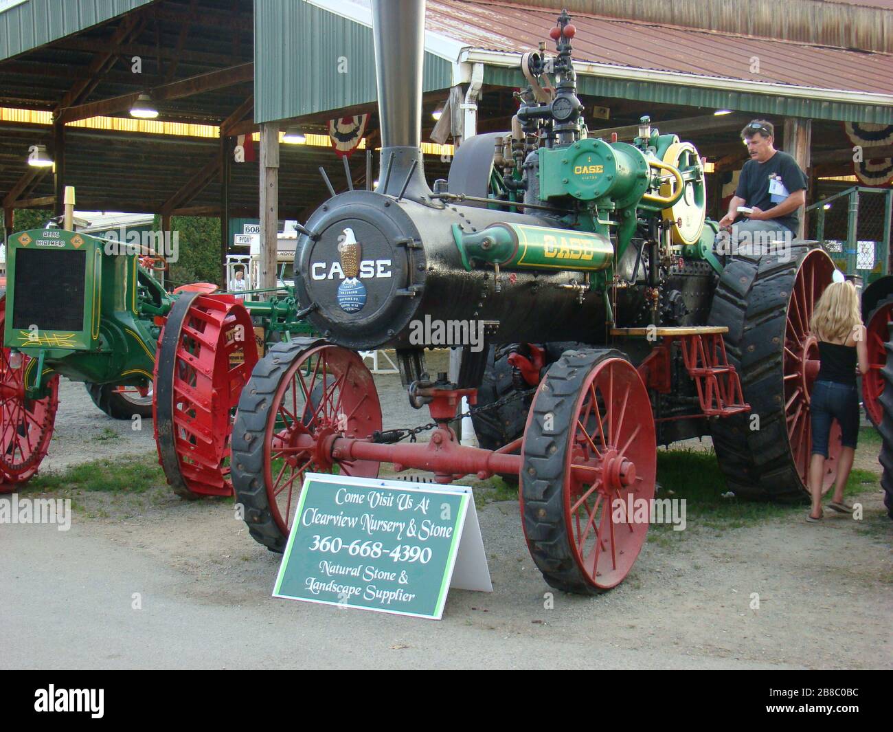 Preserved case steam tractor hi-res stock photography and images - Alamy
