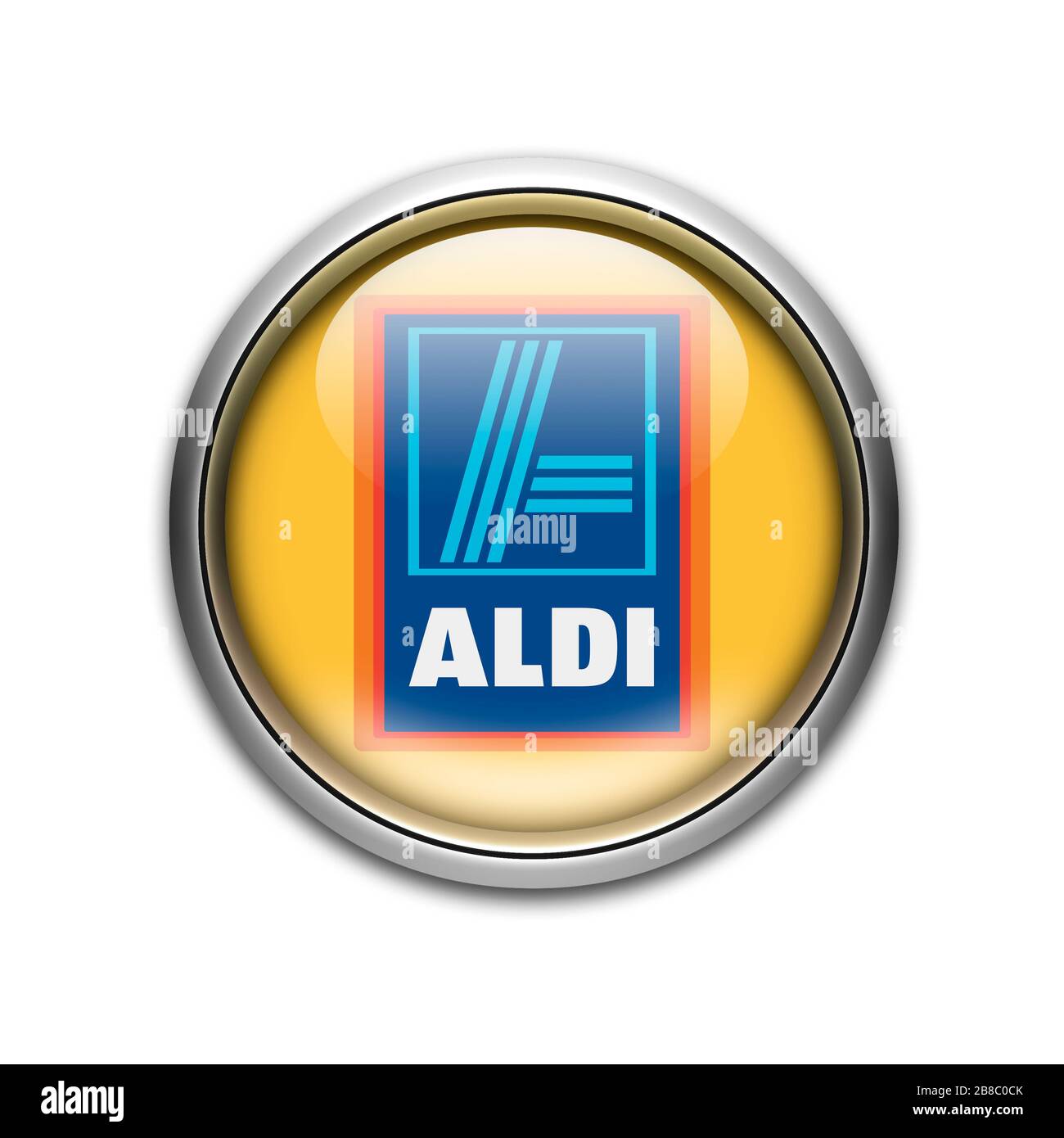 Aldi sign Cut Out Stock Images & Pictures - Alamy