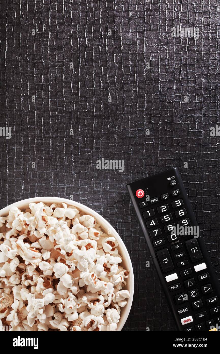 Popcorn remote control hi-res stock photography and images - Alamy
