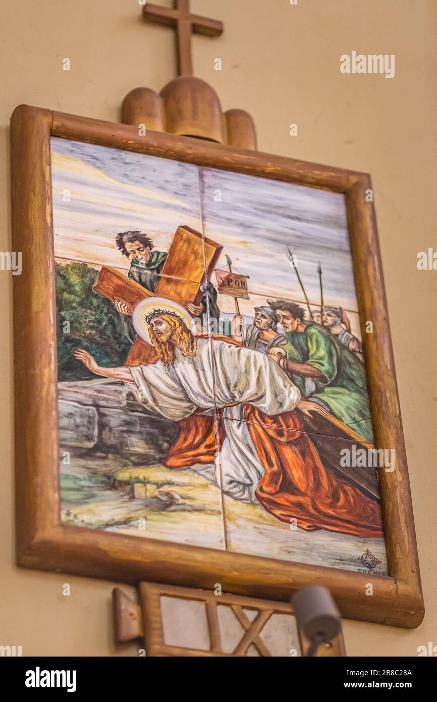 Jesus falls the third time hi-res stock photography and images - Alamy