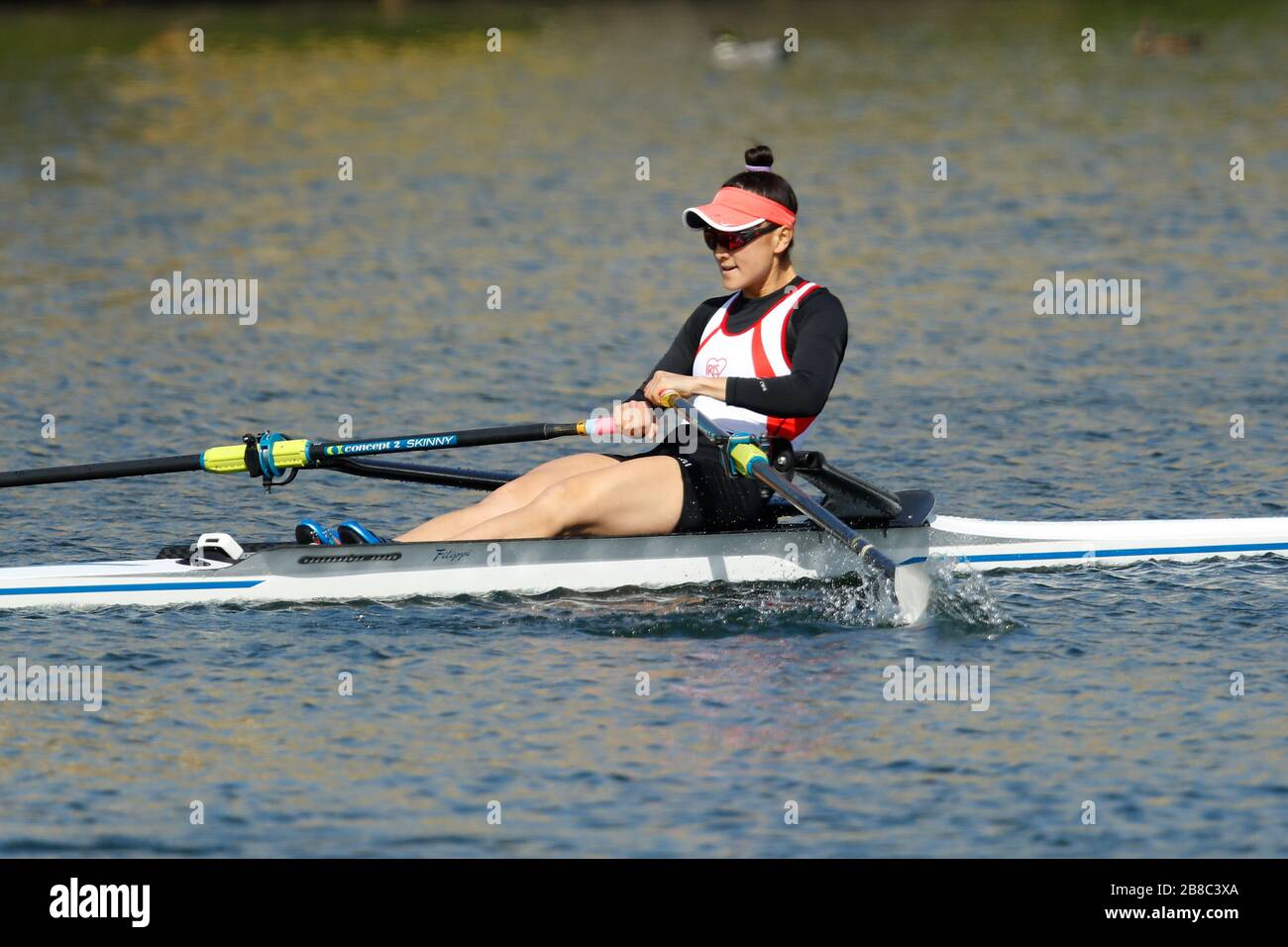 Toda Olympic Rowing Course, Saitama, Japan. 21st Mar, 2020. Ayami Oishi ...