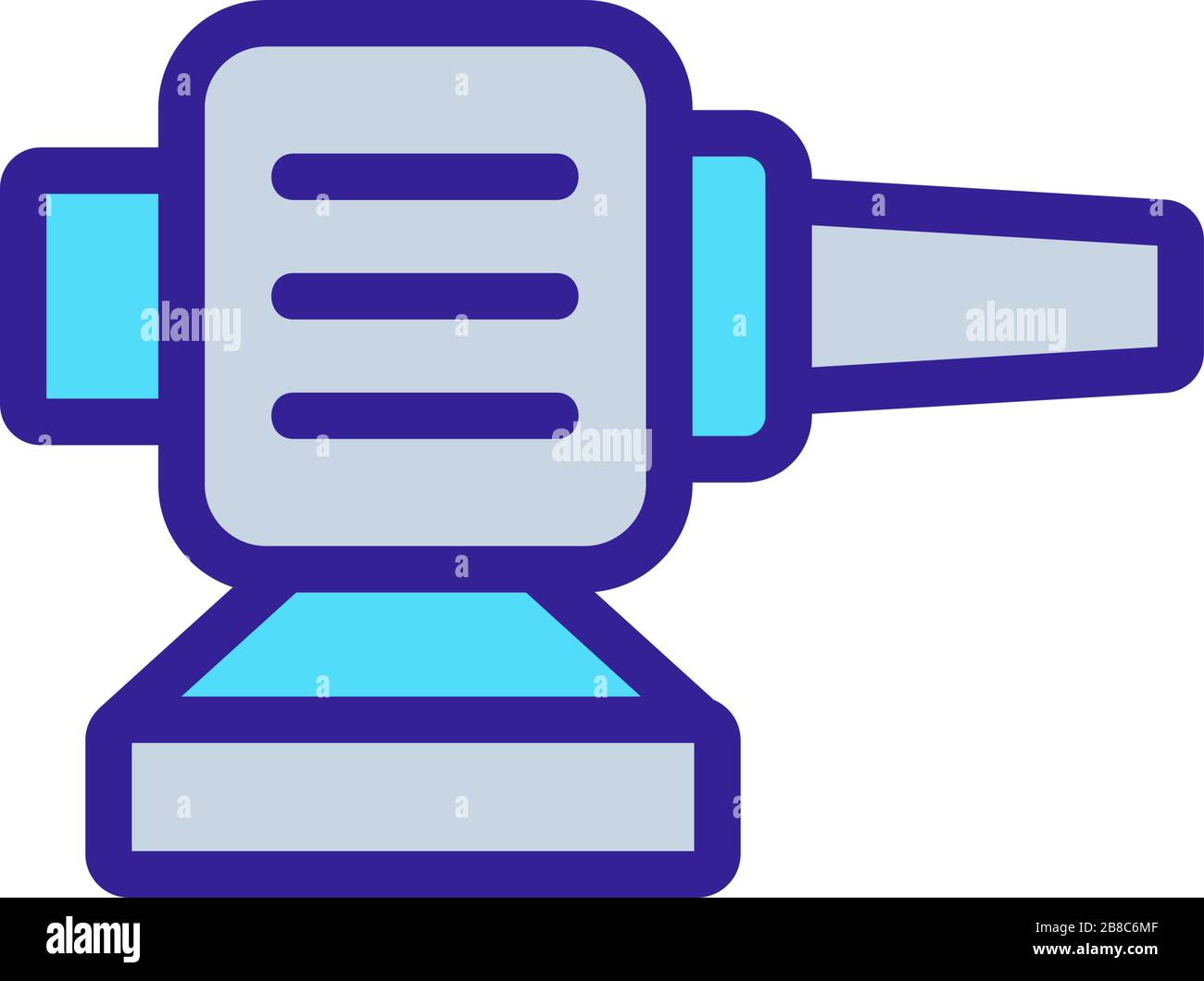 electric water pump icon vector outline illustration Stock Vector Image ...