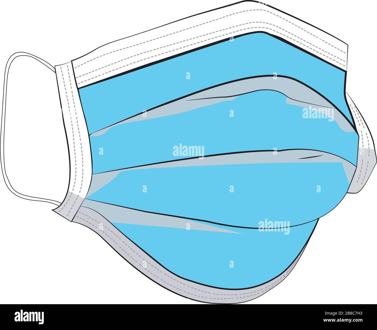 Vector bacteria blue icon Stock Vector Images - Alamy