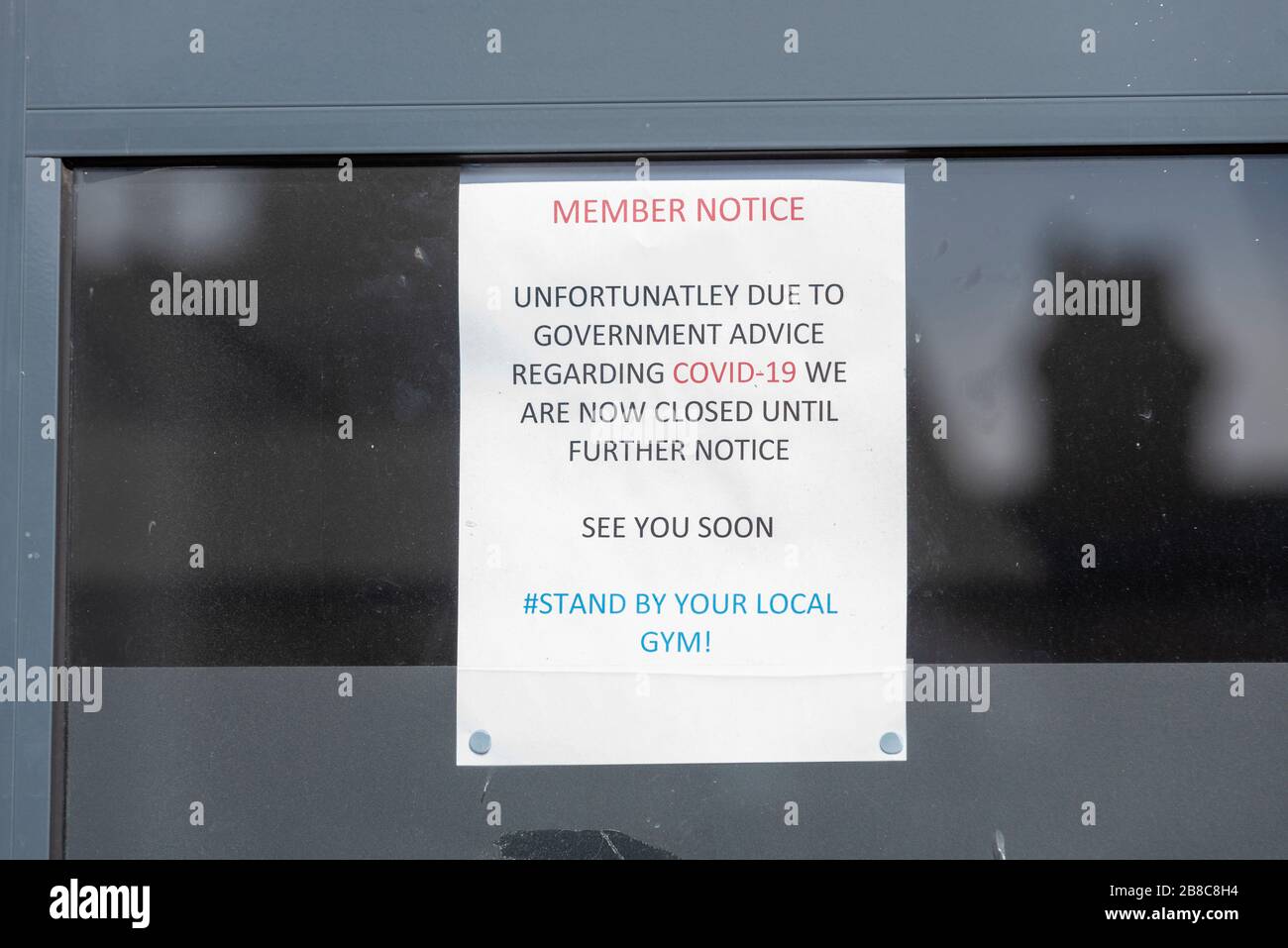 Gym closure hi-res stock photography and images - Alamy