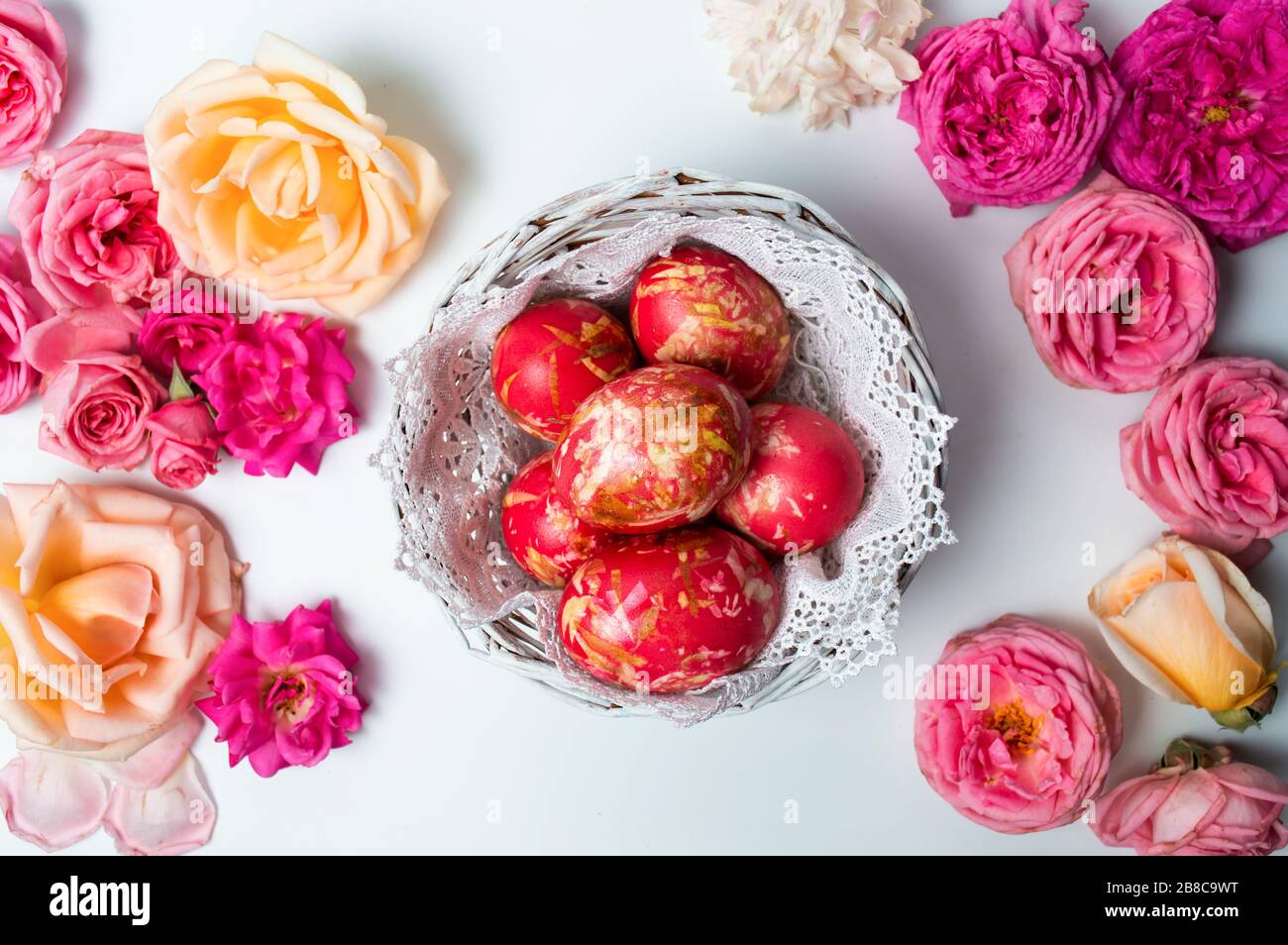 Beautiful roses painted easter hi-res stock photography and images - Alamy