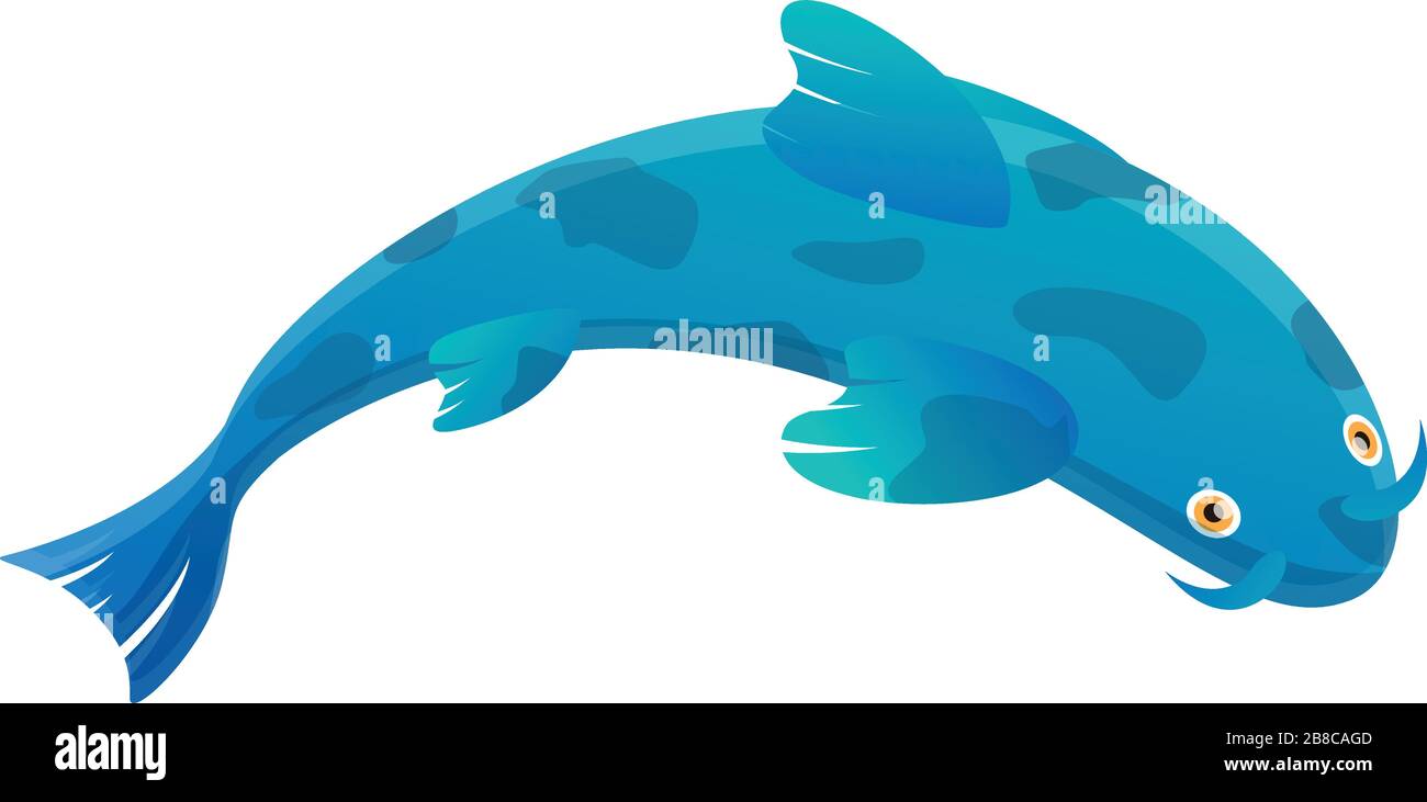 Traditional japan koi icon. Cartoon of traditional japan koi vector ...