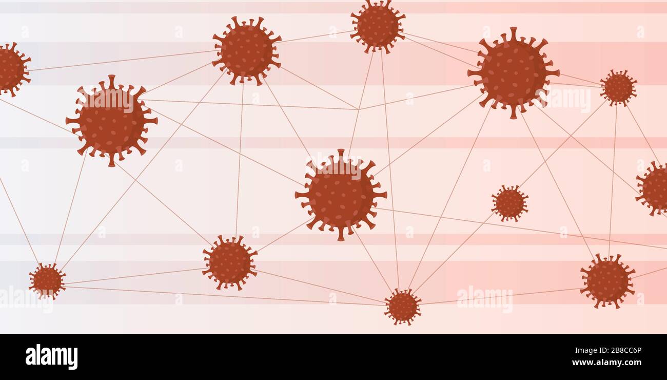 virus epidemic info graphic background vector illustration EPS10 Stock ...