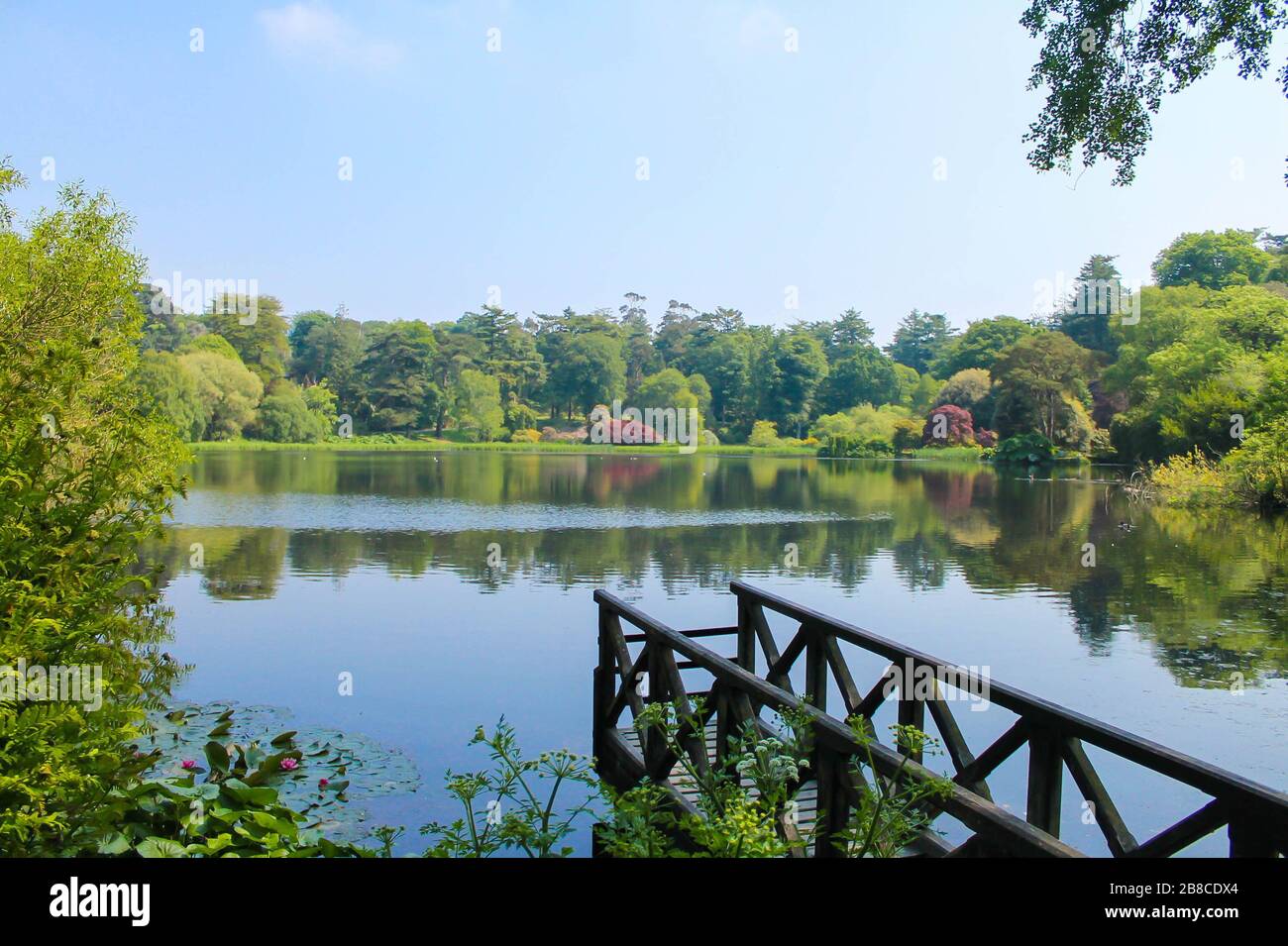 Mount Stewart Garden, Northern Ireland Stock Photo - Alamy