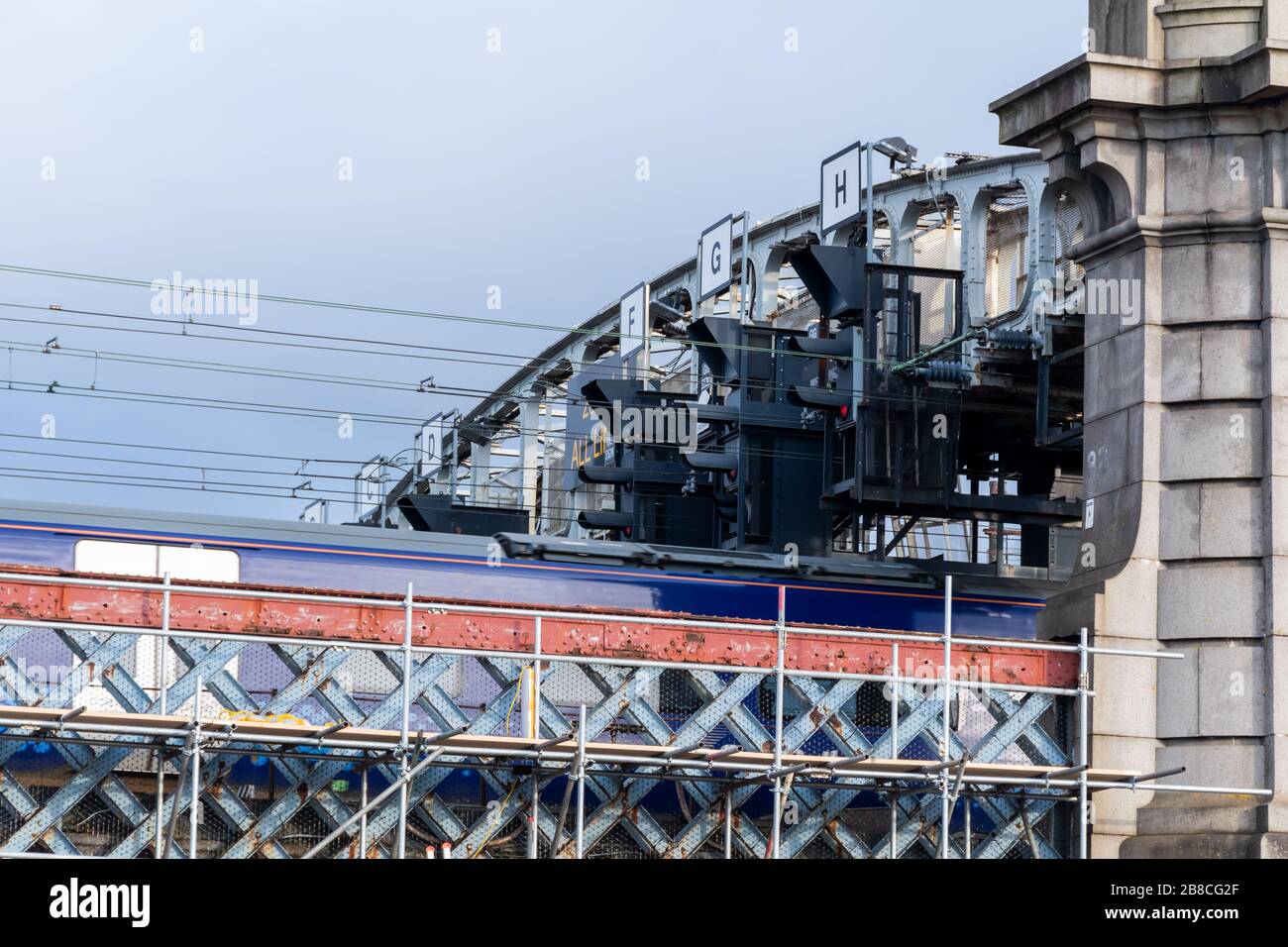 Moving trains scene hi-res stock photography and images - Alamy
