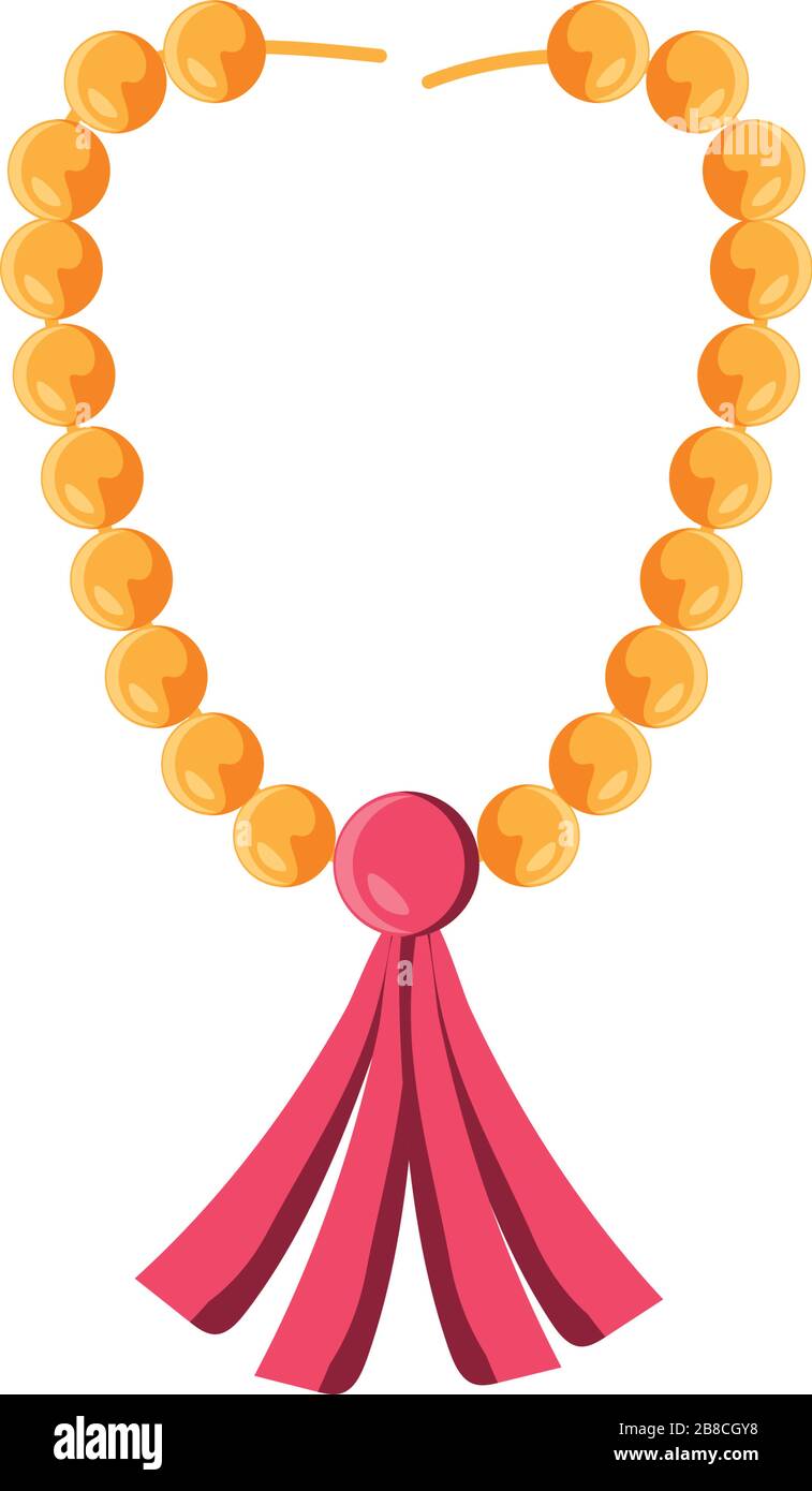 muslim tasbih on white background vector illustration design Stock ...