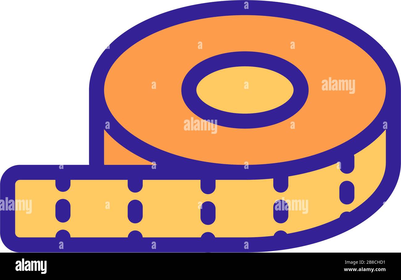 roll icon vector outline illustration Stock Vector Image & Art - Alamy