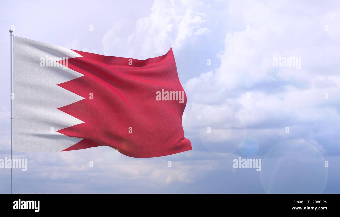 Bahrain flag national background hi-res stock photography and images ...
