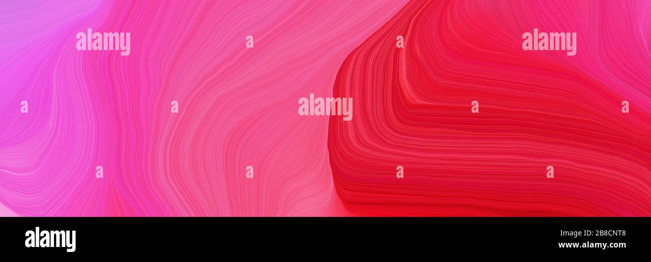 very creative banner with pale violet red, crimson and orchid color ...