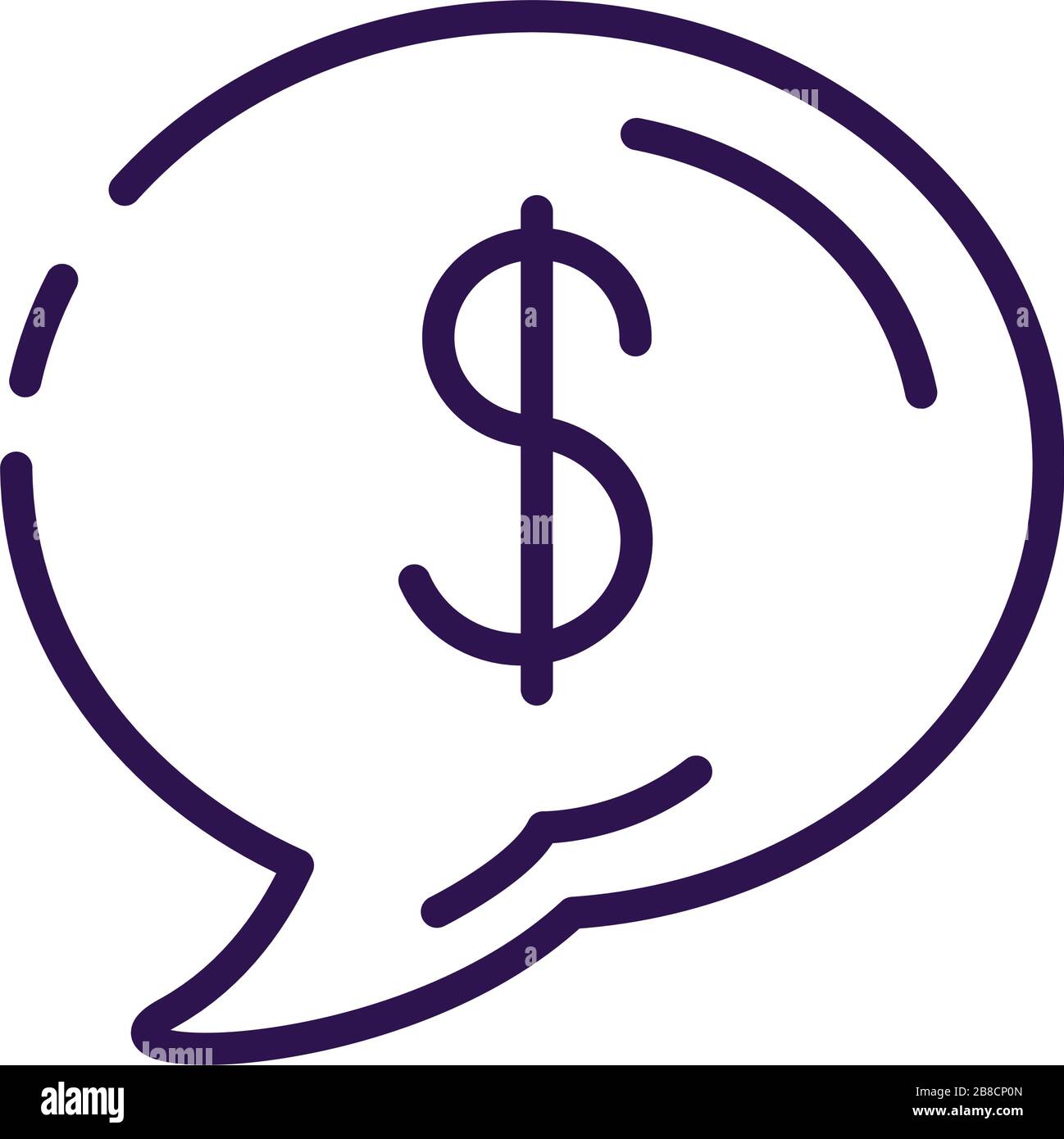 Money symbol bubbles Stock Vector Images - Alamy