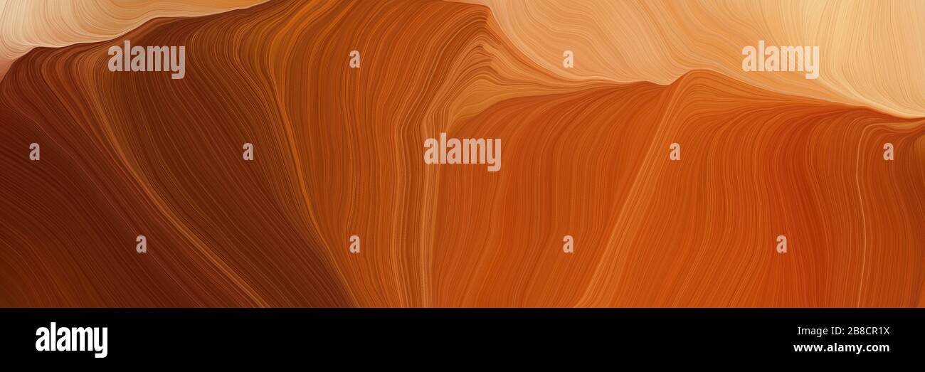 very futuristic background banner with sienna, sandy brown and dark red ...